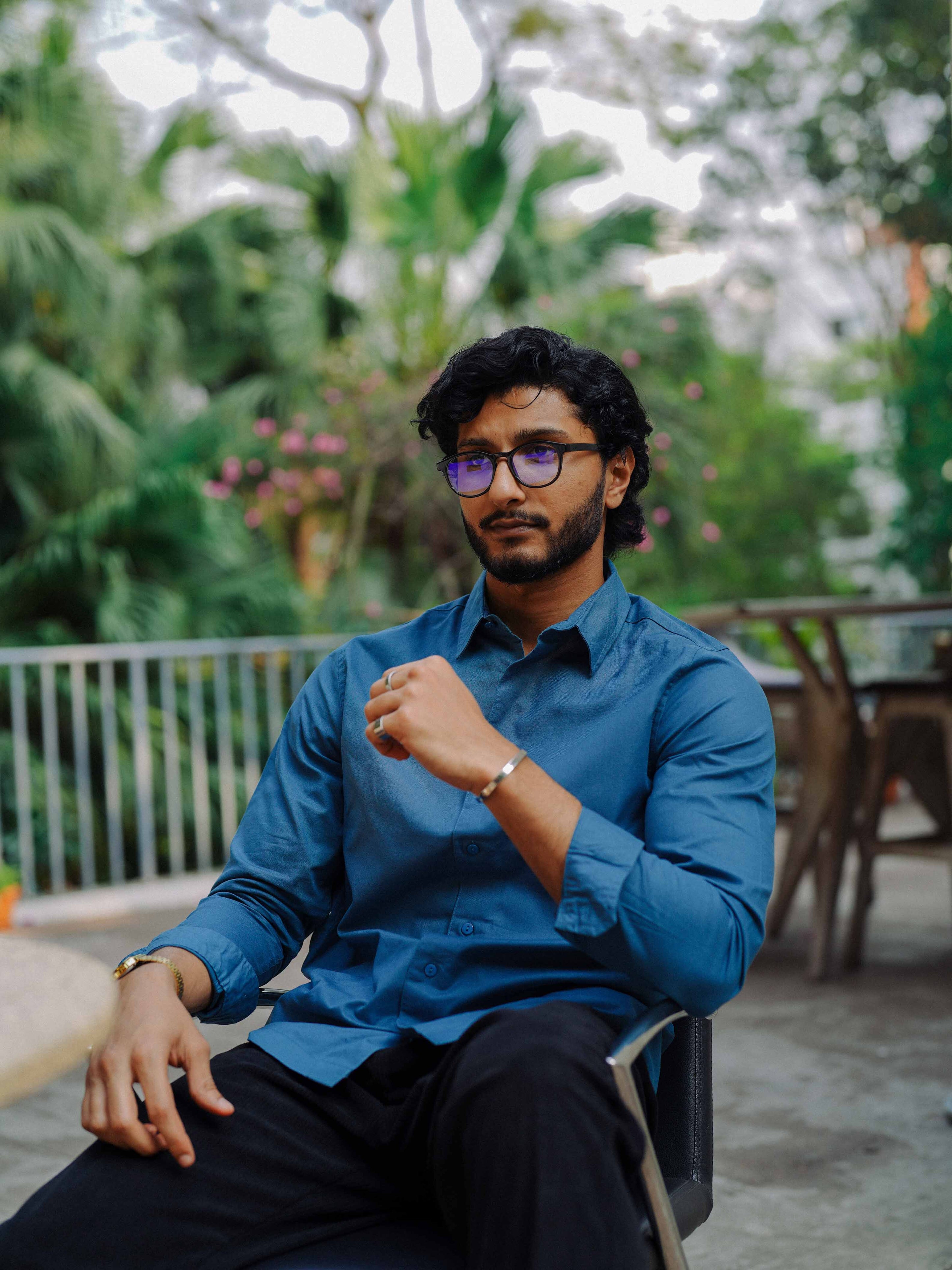 Buy Casual Shirt for Men - Cobalt Blue | Men's Fashion | Buy Now at DEFCLO